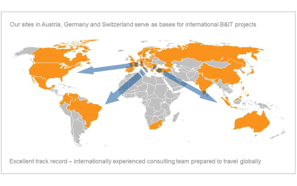 International SAP Projects and Rollouts - Business and IT Consulting