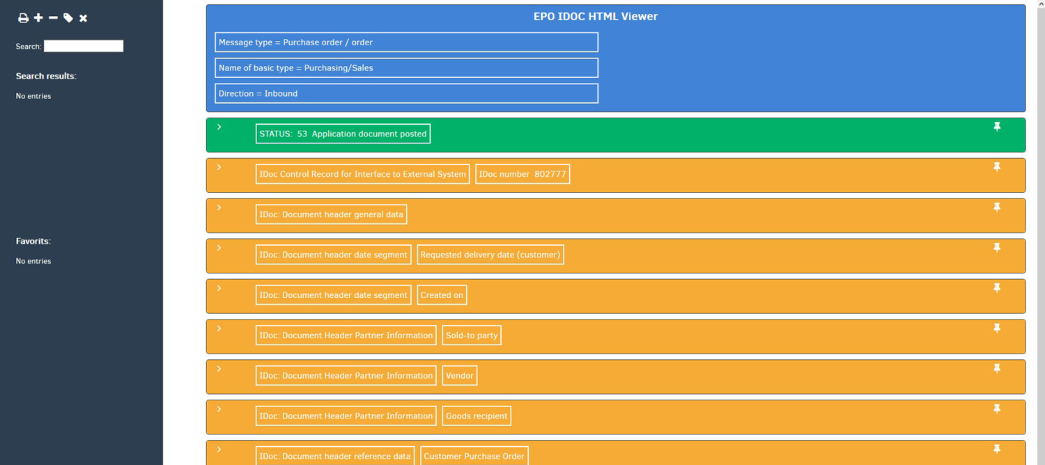 Innovative IDoc Monitor with SAPUI5 App - Business and IT Consulting